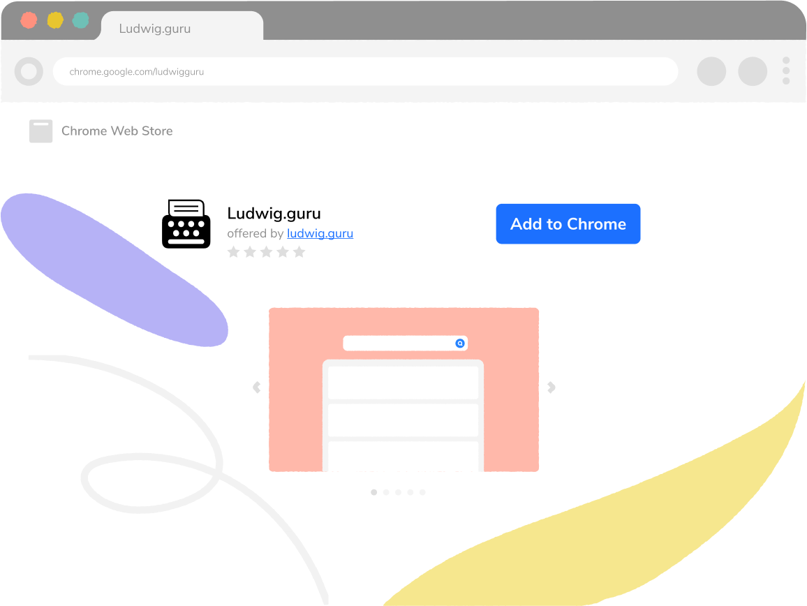 Find the Perfect Turn of Words with Ludwig